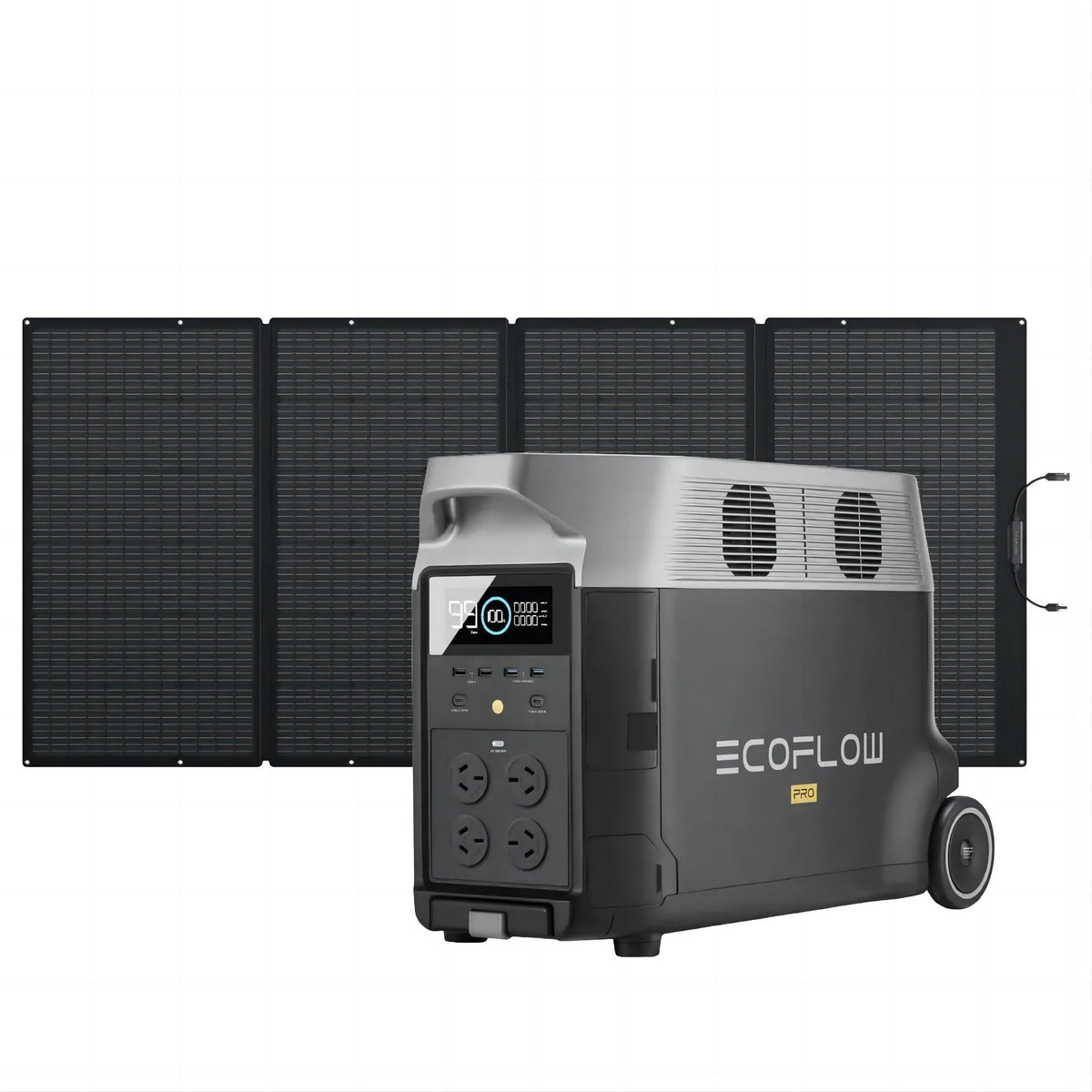 EcoFlow Delta Pro + 400W Solar Panel – EcoFlow Store New Zealand